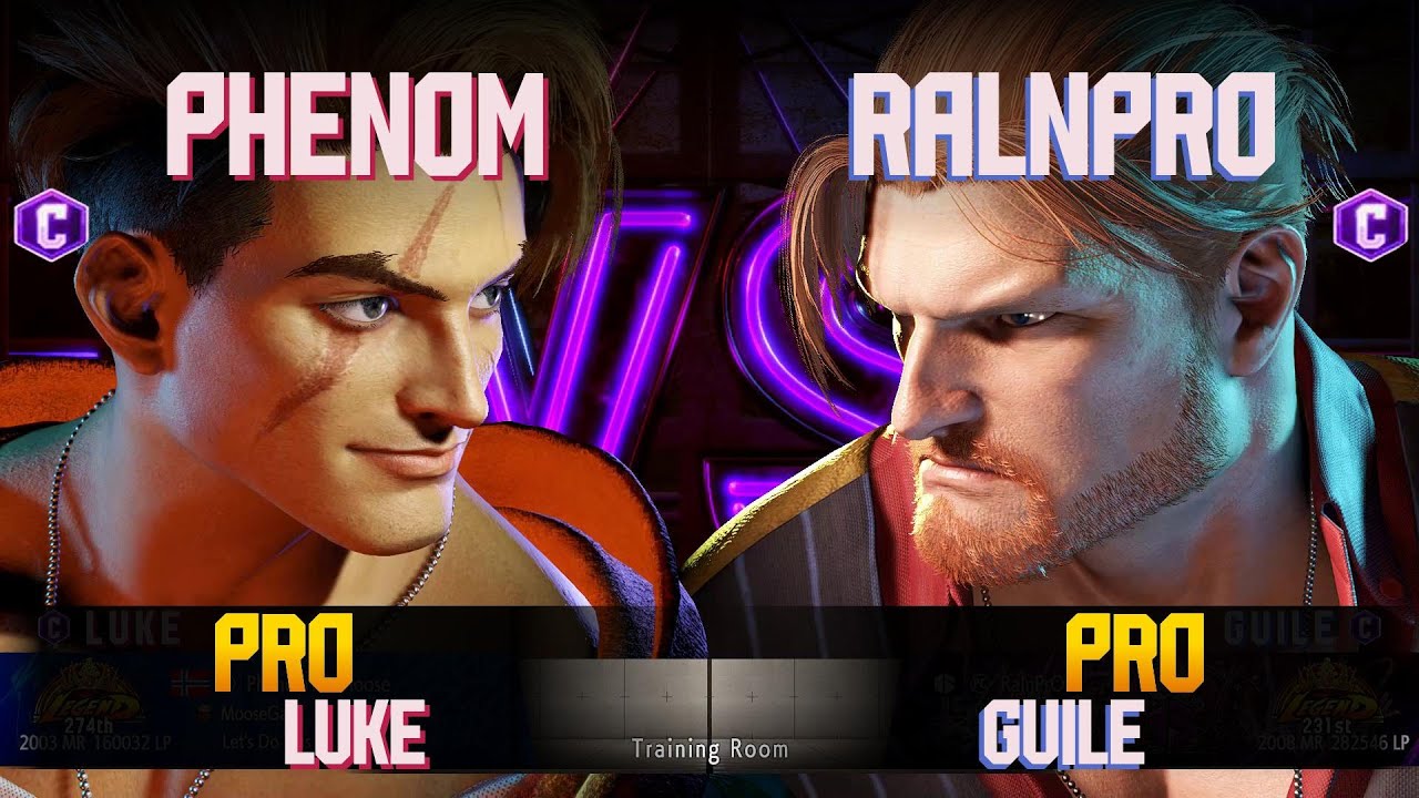 SF6 Phenom (Luke) vs RainPro (Guile) High-level Match BO3 - YouTube