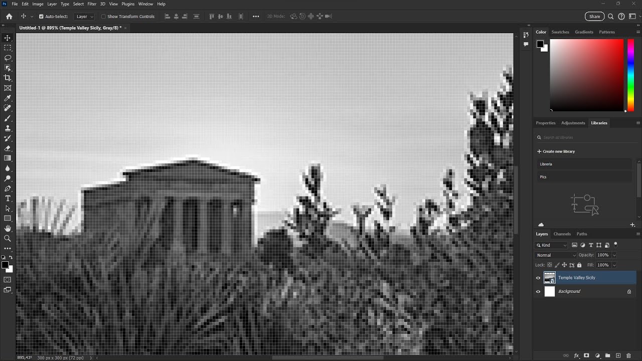 PHOTOSHOP - Lesson 02 - New Document, Size, Resolution, Print, Digital ...