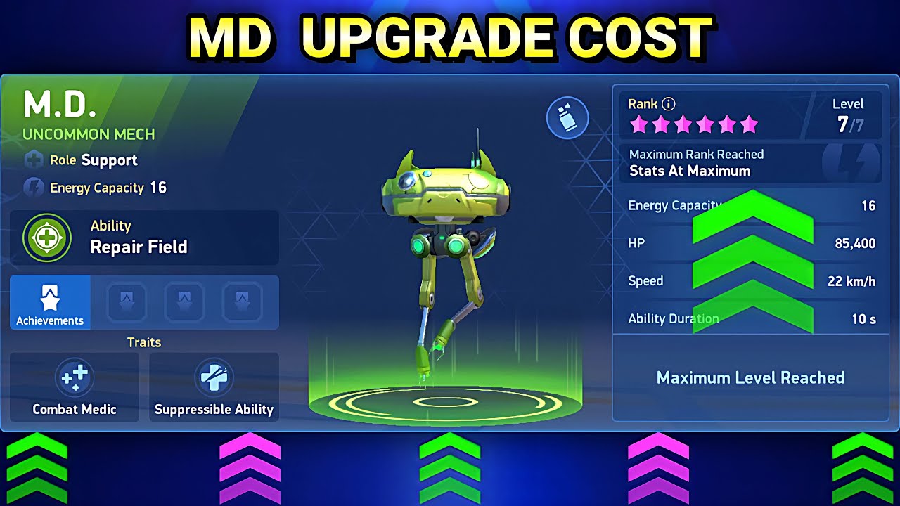 Mech Arena MD Upgrade - YouTube