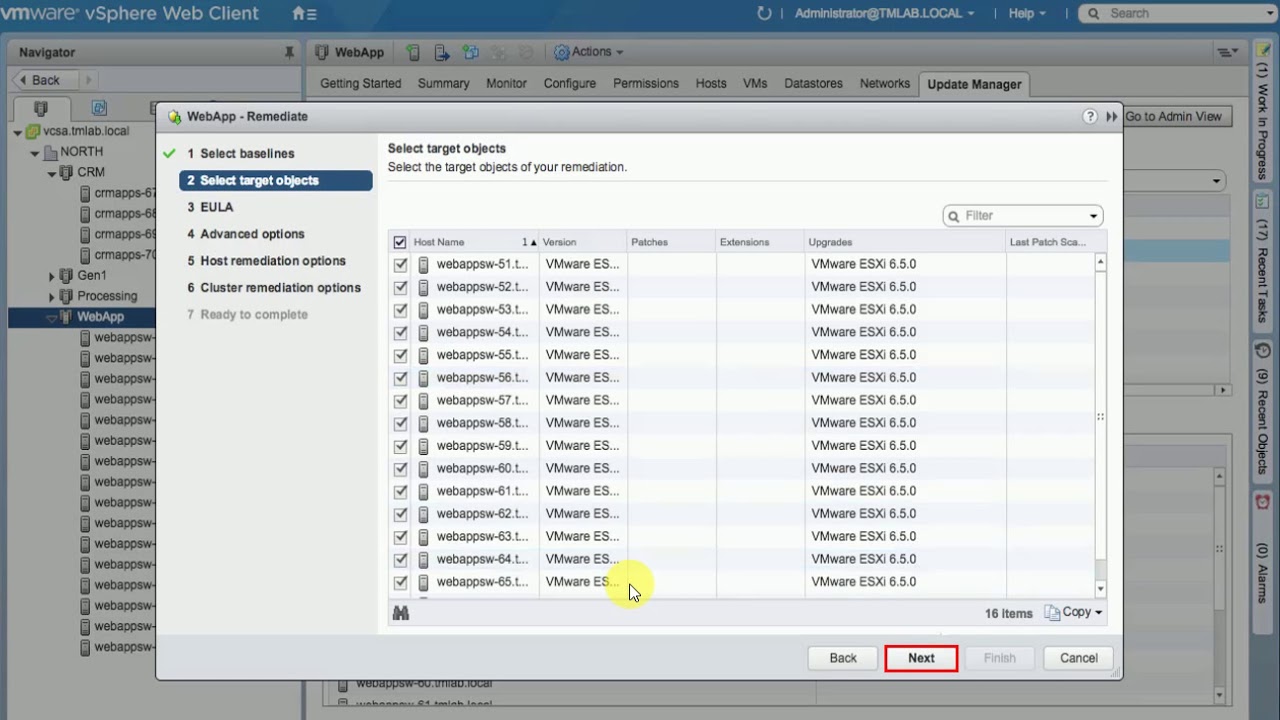 vSphere Update Manager Overview & Cluster Upgrade - vSphere 6.5 Upgrade ...