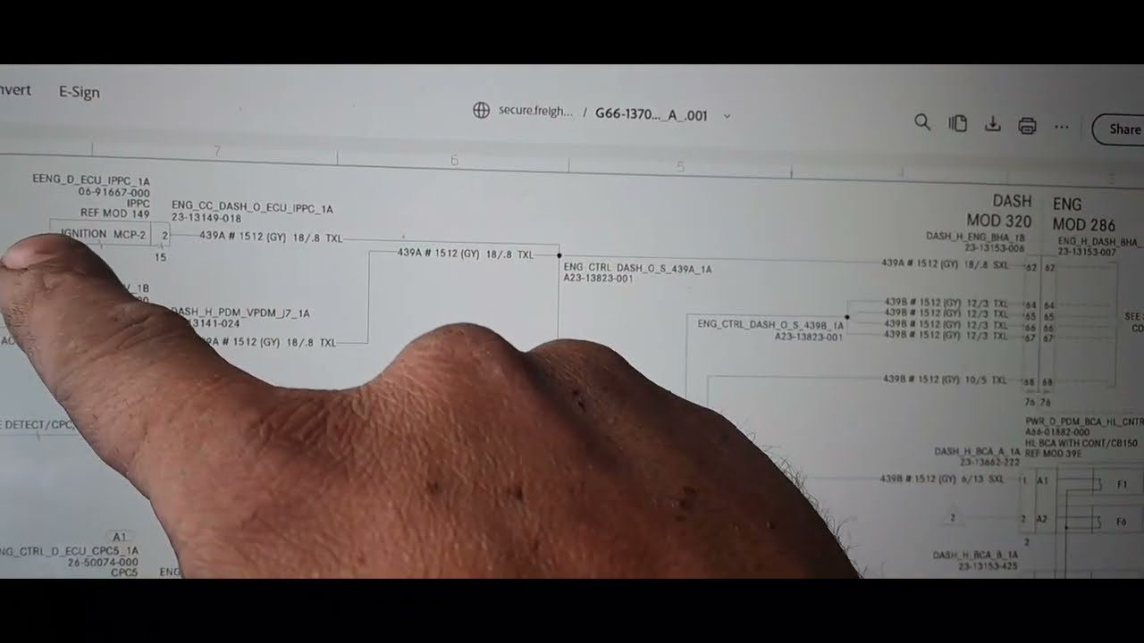 Le movieron los conectores del ACM / SPN 1231 FMI 9 - YouTube