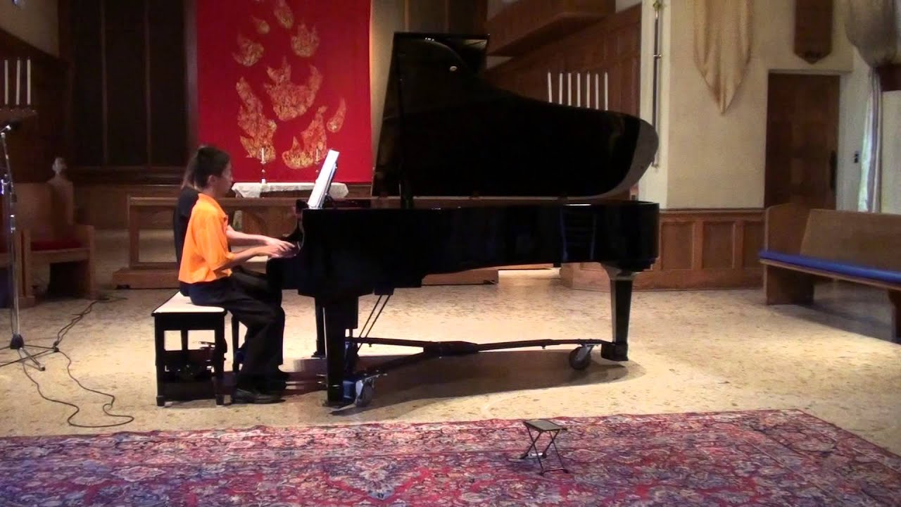 2015 Opus 1 Music Studio Summer Recital - Gavin Lin, Piano - YouTube
