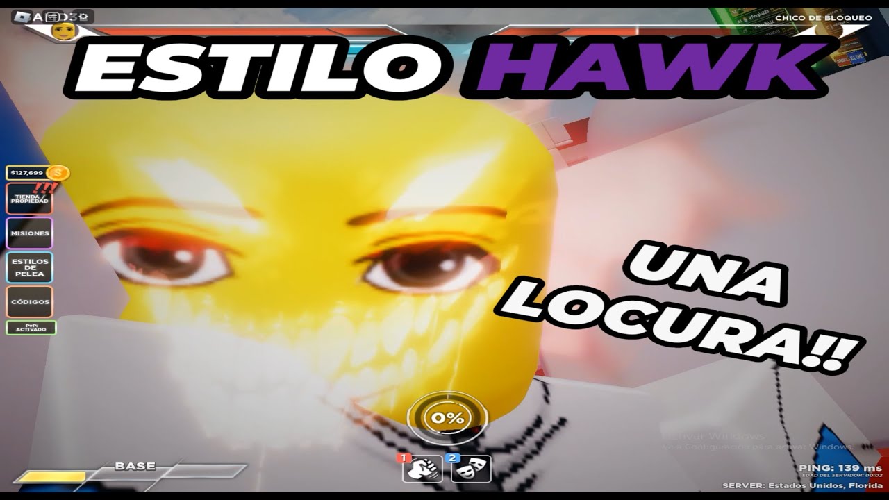 COMO USAR EL ESTILO HAWK(UNTITLED BOXING GAME) ROBLOX - YouTube