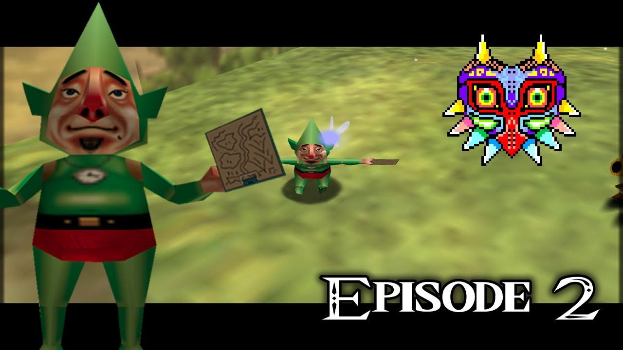 Zelda Majora's Mask : Episode 2 | Tingle is a fairy? | - YouTube
