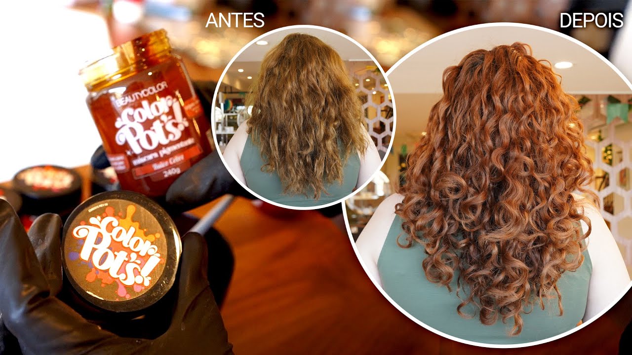 Usei Color Pot’s no meu cabelo! Ruivo cobre e ruivo valente BeautyColor ...