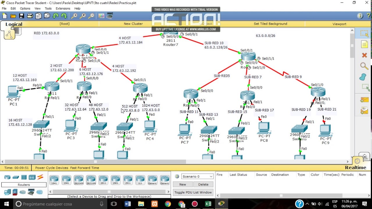 SUBNETEO DE REDES CONFORME A HOST - YouTube