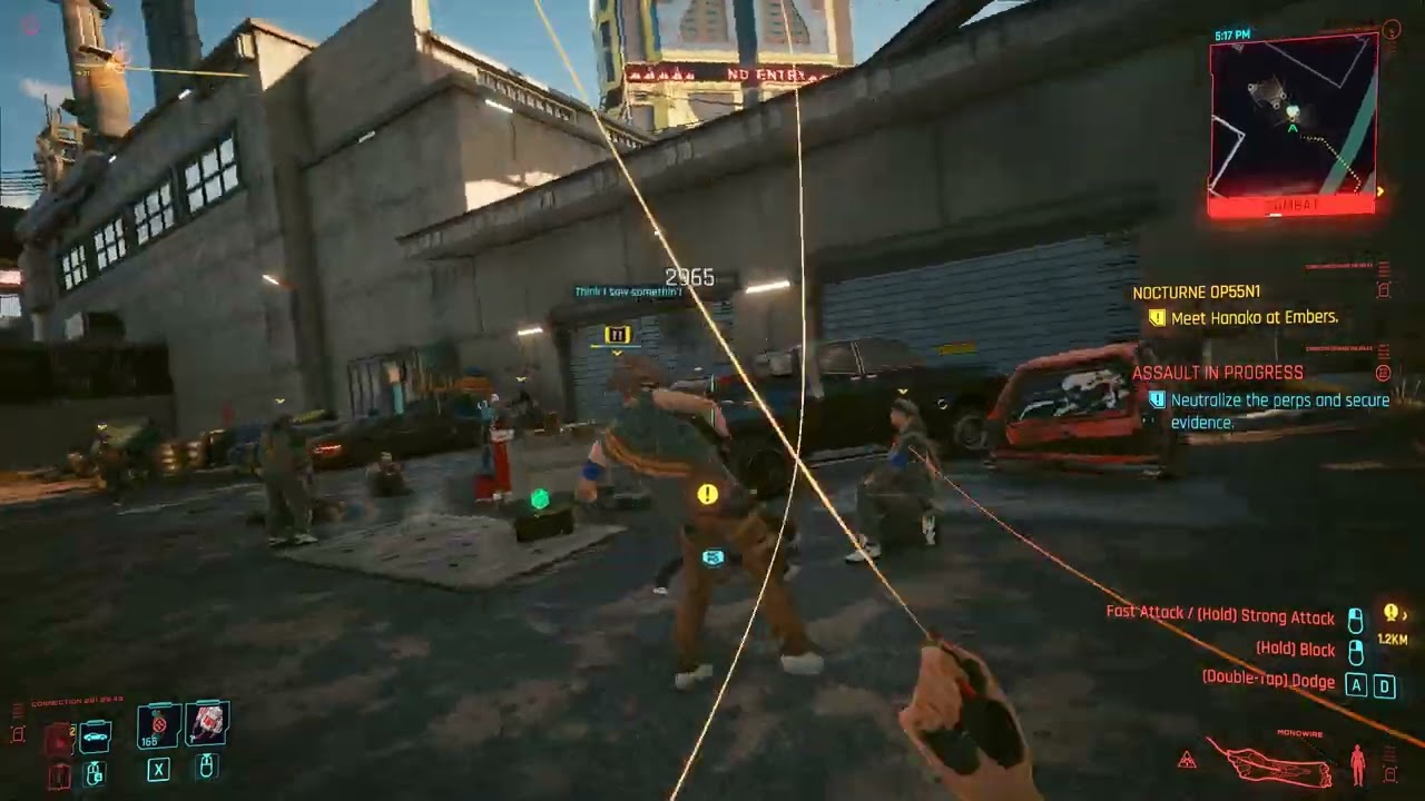 Cyberpunk 2077, Monowire Cyberware - YouTube