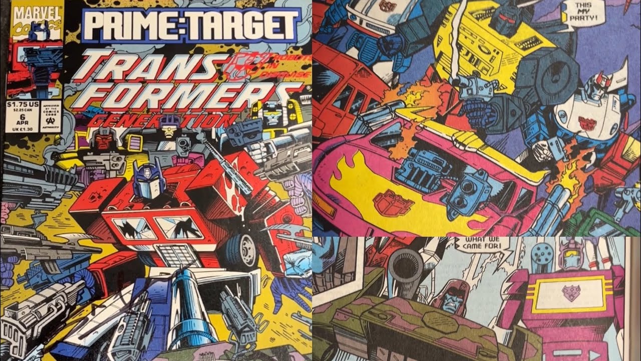 Transformers generation 2 marvel comic issue 6 part 3 review. G2 ...