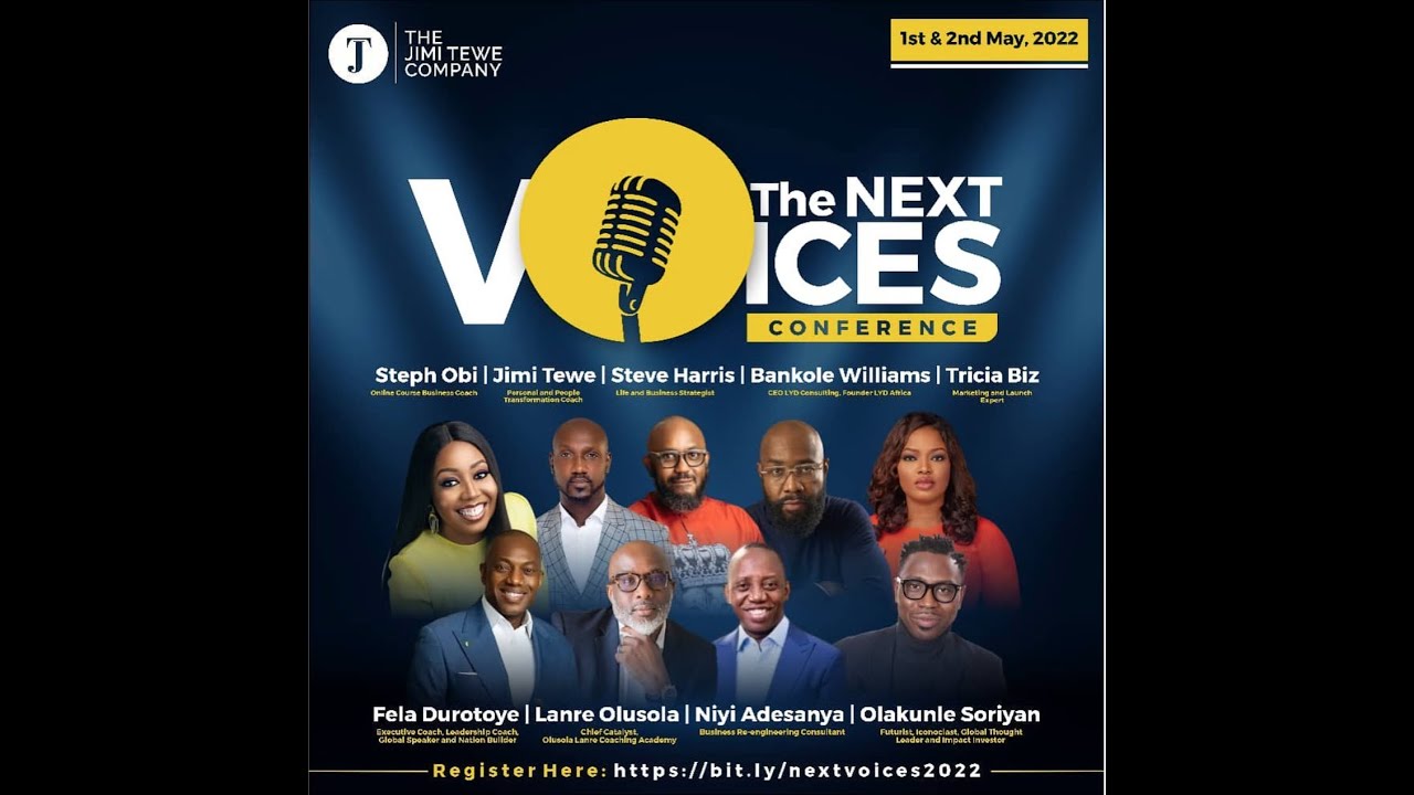 THE NEXT VOICE CONFERENCE - YouTube
