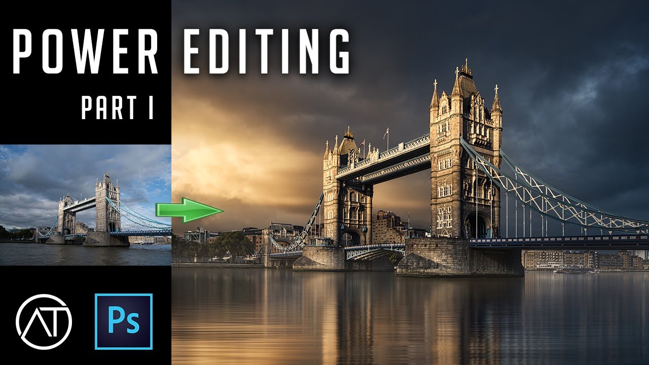 Photoshop Editing Demo Part 1 – Tower Bridge Sky Replacement - YouTube