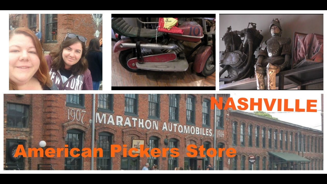 AMERICAN PICKERS STORE NASHVILLE WALKTHROUGH - YouTube