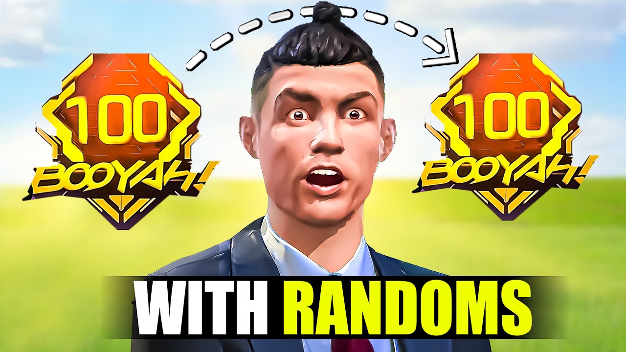 100 Streak Challenge with Randoms in Free Fire - YouTube