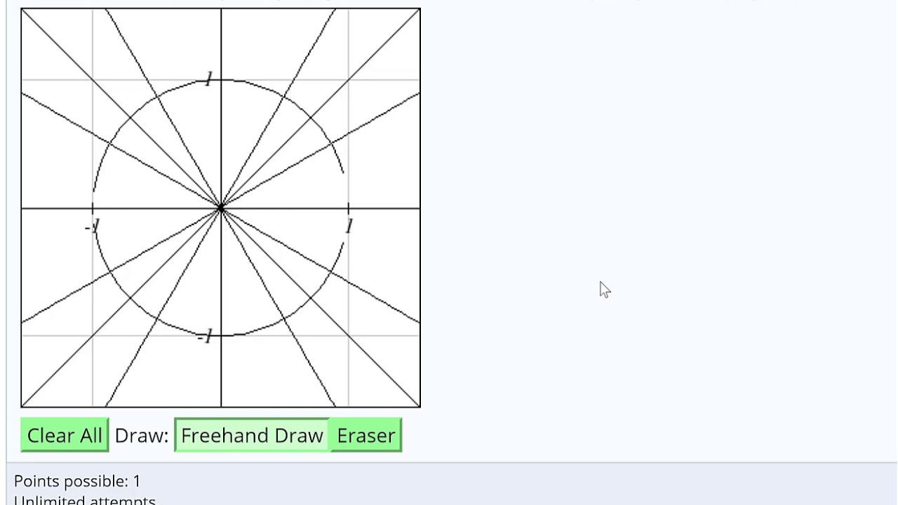 Graph Oriented Arc on Unit Circle - YouTube