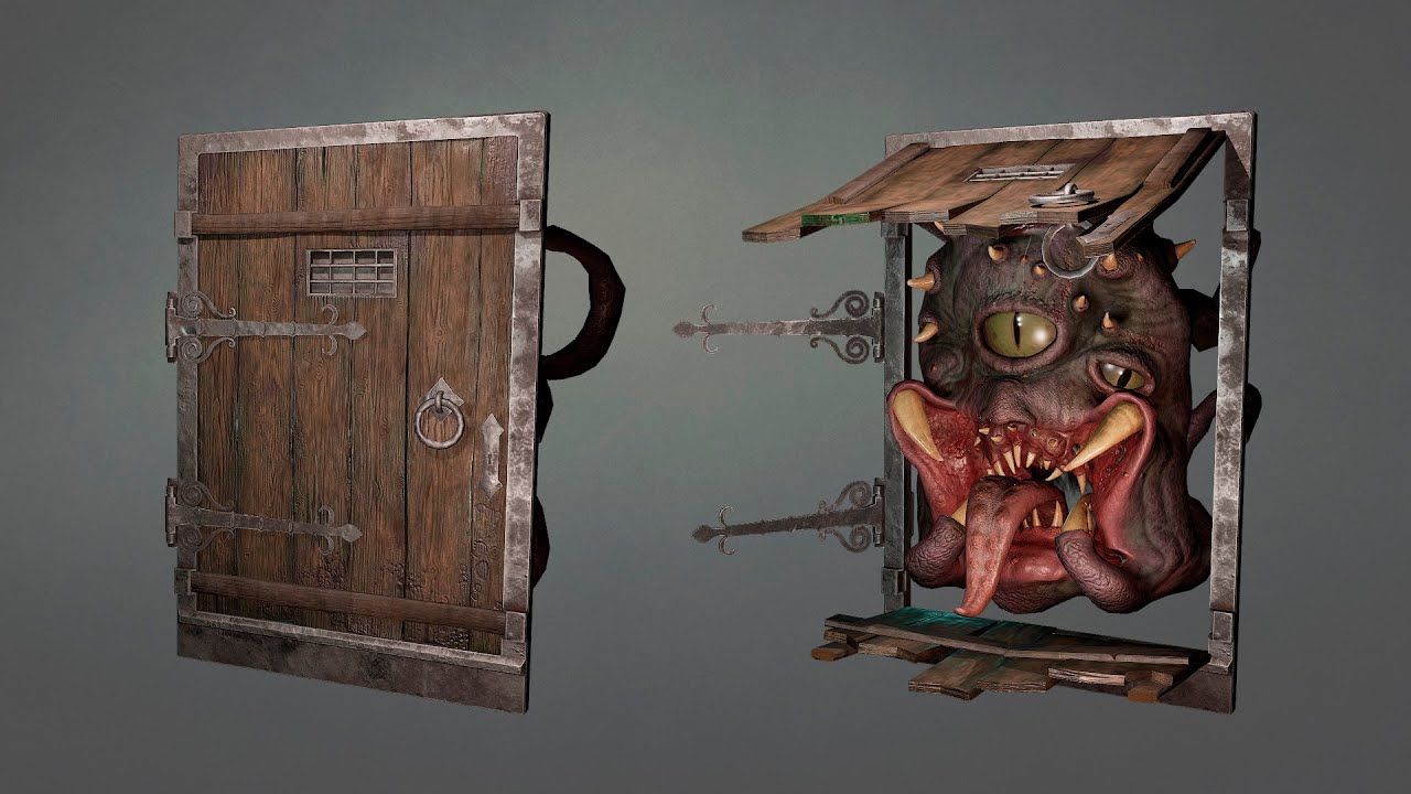 Mimic door (Update v1.5) - YouTube