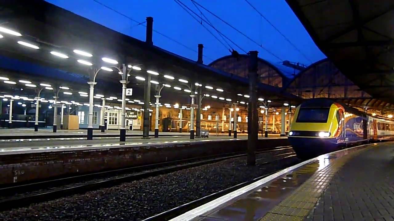 East Midlands Trains HST 43073 & 43044 - YouTube