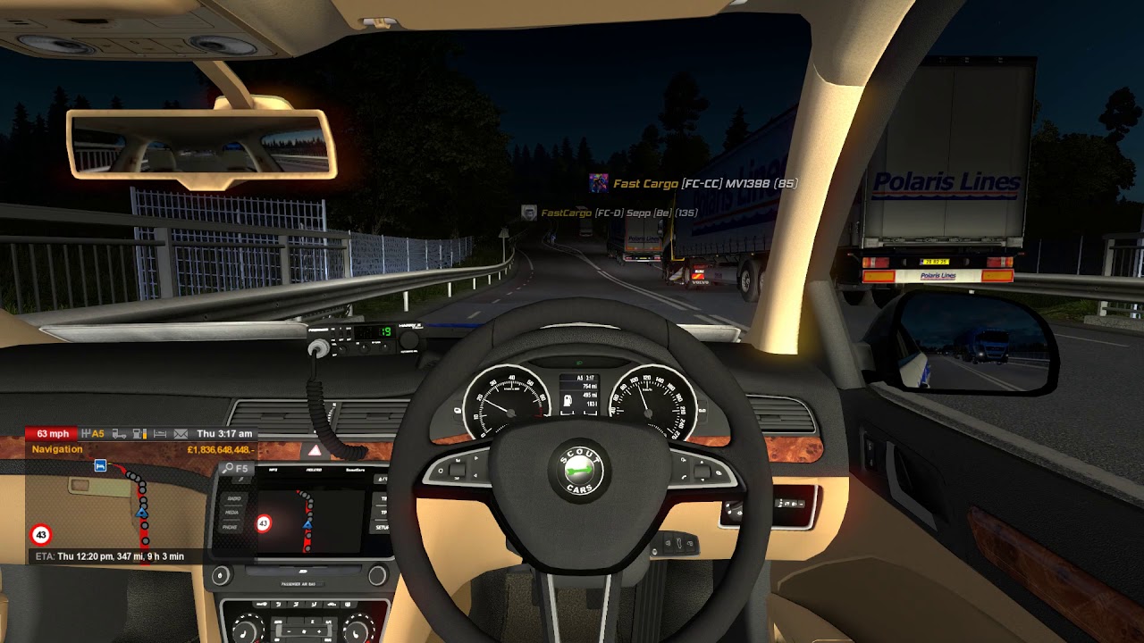 ETS2 | Dam speed bump. - YouTube