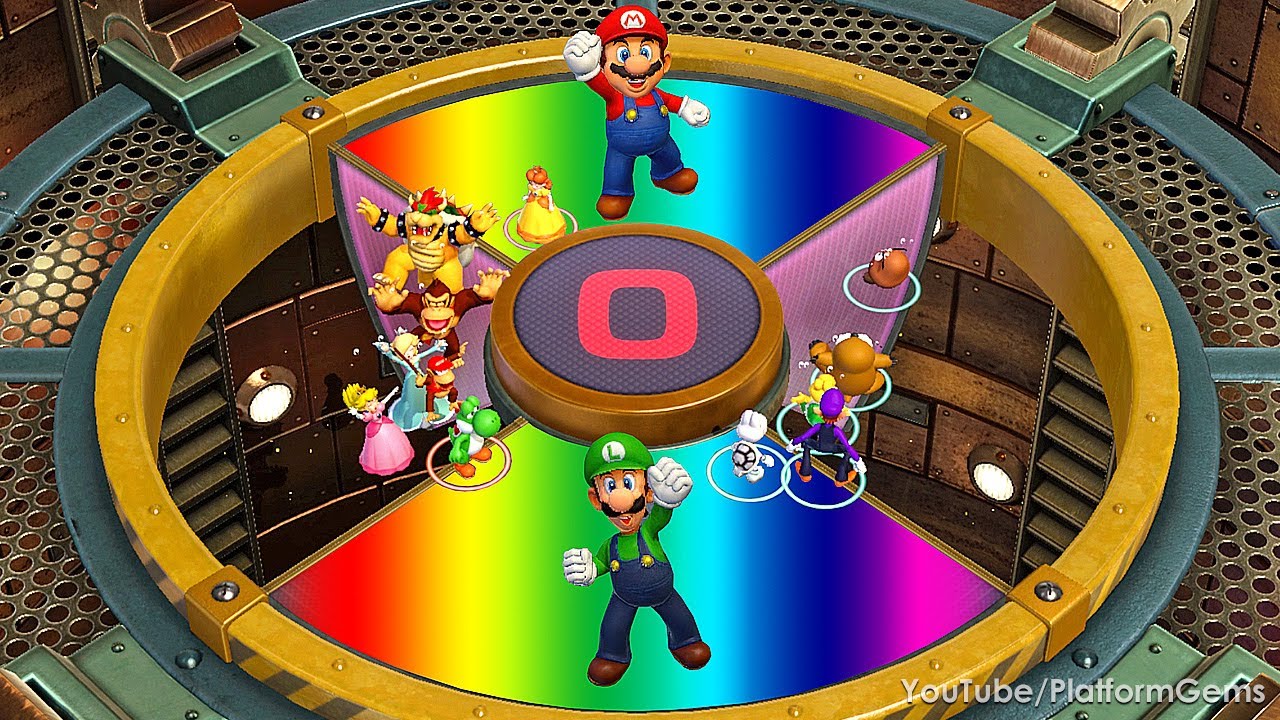 Super Mario Party - All Team Minigames (Very Hard) - YouTube