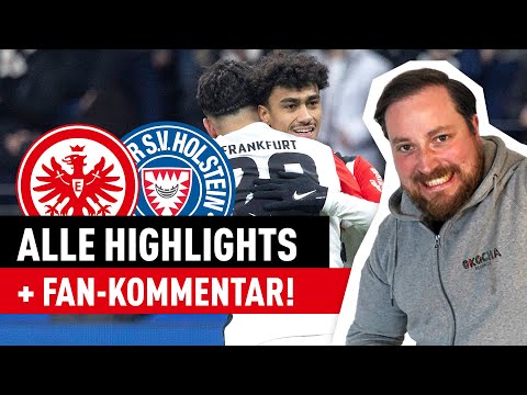 Eintracht Frankfurt - Holstein Kiel mit Fankommentar | Bundesliga Highlights
