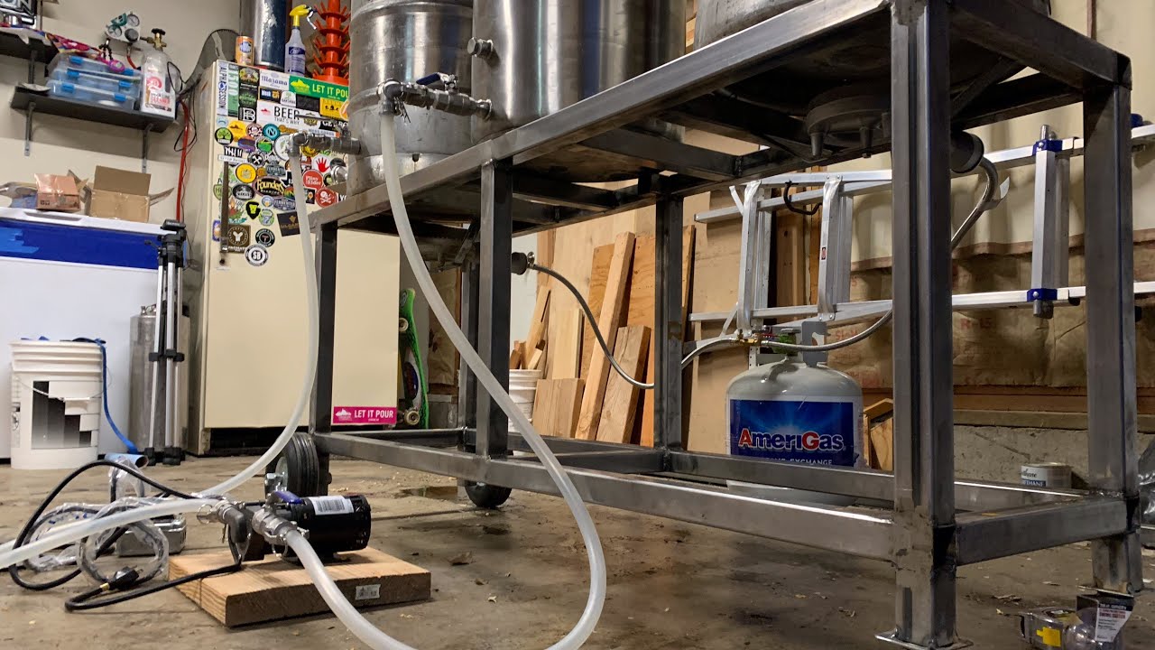 Brew Stand Build - YouTube