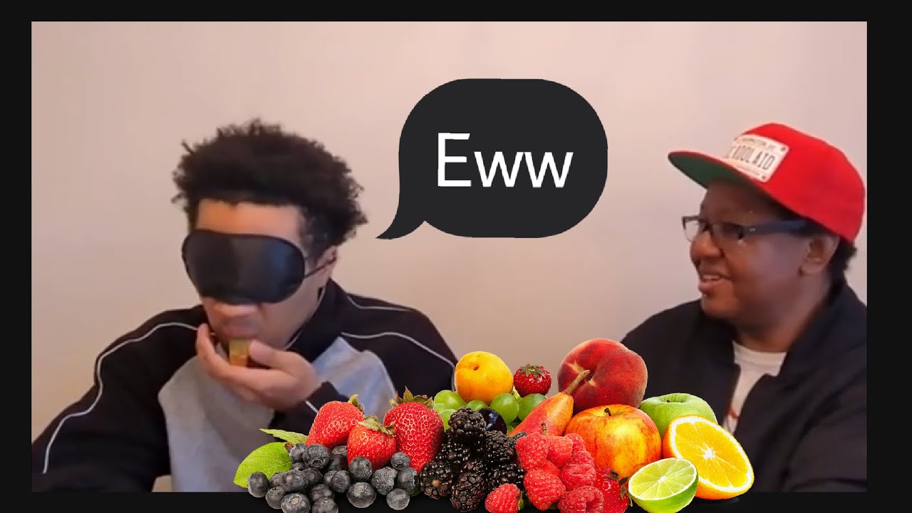 BLINDFOLD TASTE TEST WITH NICK!!!! - YouTube