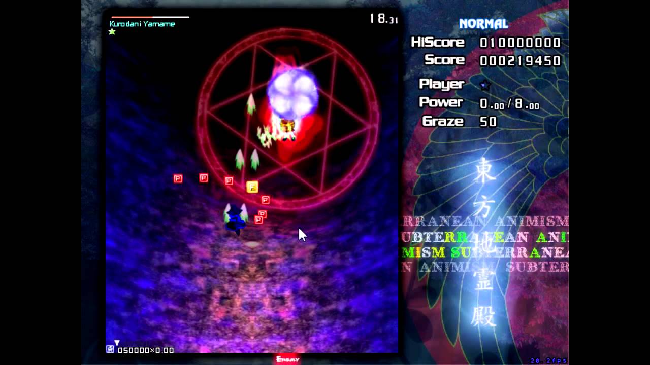 Touhou Gameplay and Commentary - YouTube