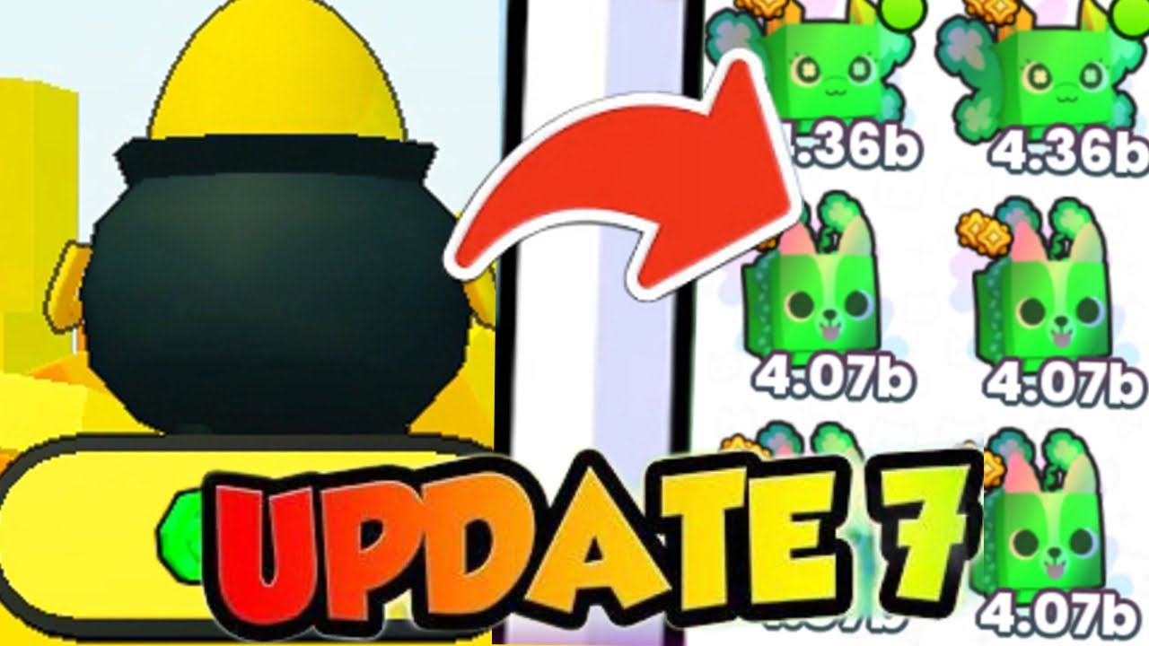 HUGE *SAINT PATRICK'S DAY* UPDATE IN PS99! (Update 7) - YouTube