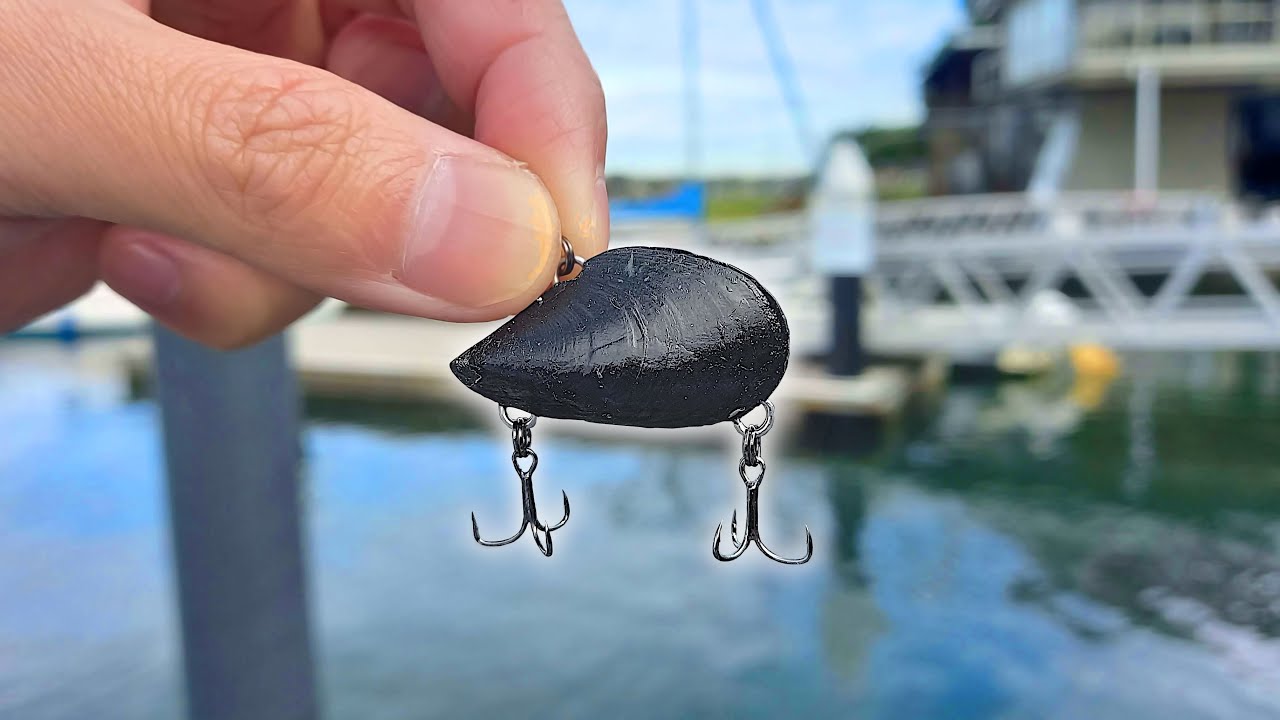 This Mussel Lure Got Crunched! - YouTube