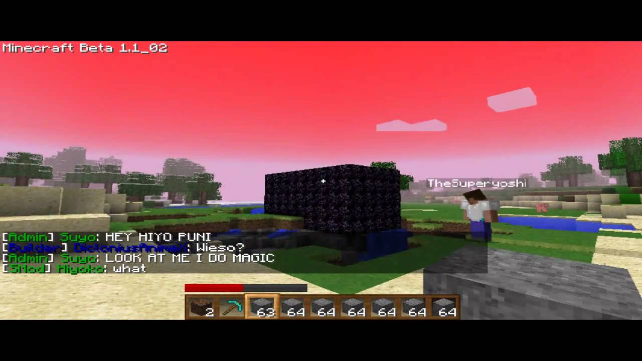 Minecraft - SMP Red sky? - YouTube
