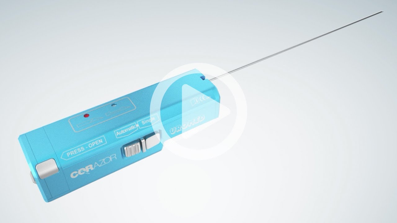 UROMED CORAZOR® Biopsy Device - The new generation of biopsy systems ...