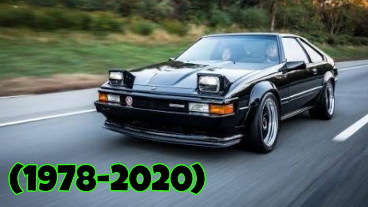 EVOLUCION DEL TOYOTA SUPRA (1978-2020) - YouTube