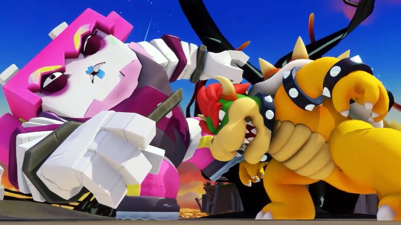 MARIO + RABBIDS SPARKS OF HOPE - BEDROCK BOSS - YouTube