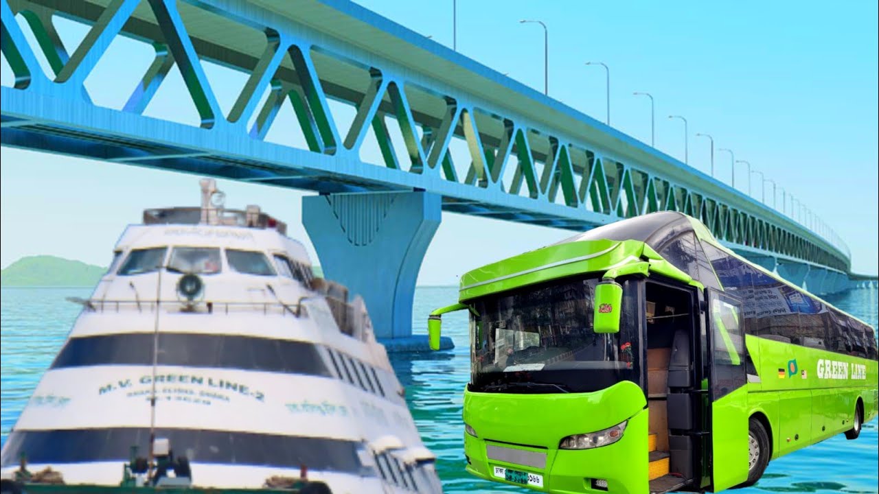 পদ্মা সেতু/নদী পথ?কোন মাধ্যমে বরিশালে যাবেন? | Green Line Bus vs Water ...