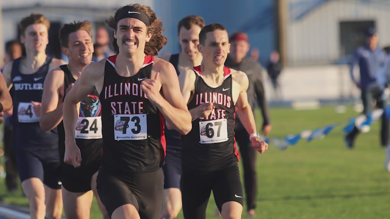 Rockford Christian graduate Riley Wells wins MVC championship - YouTube