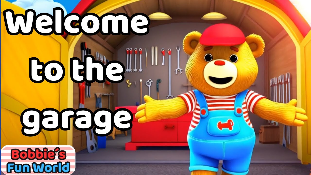 Welcome to Bobbie's garage | Fun Kids Channel with Songs and Stories ...