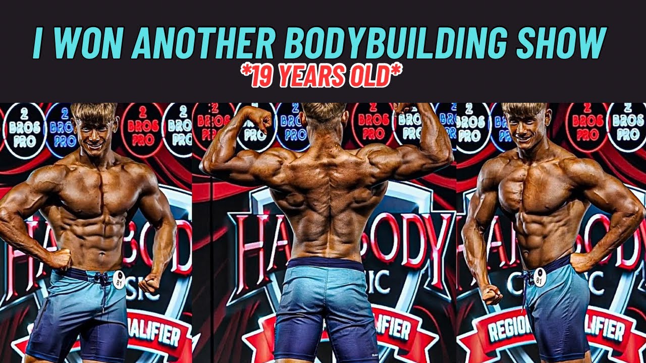 I Won Another Bodybuilding Competition Naturally *SHOW WEEKEND* - YouTube