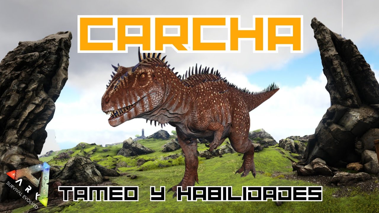 Cómo TAMEAR a Tu Carcha PASO A PASO!!🦖🔥-Ark Survival Evolved - YouTube