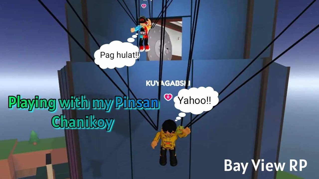 Playing with my "Pinsan,Chanikoy" in Bay View RP (Taglish Roblox) - YouTube
