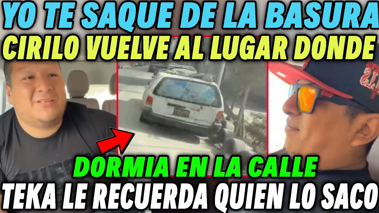 CIRILO VUELVE AL LUGAR DONDE DORMIA EN LA CALLE | KINGTEKA LE RECUERDA ...