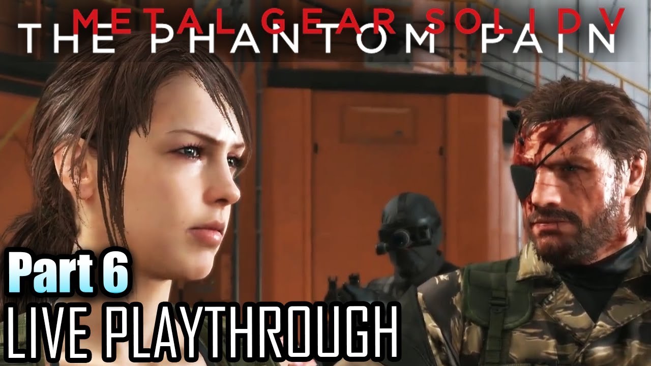 MGS5 Live Playthrough - Part 6 | THE SNIPER QUIET - YouTube