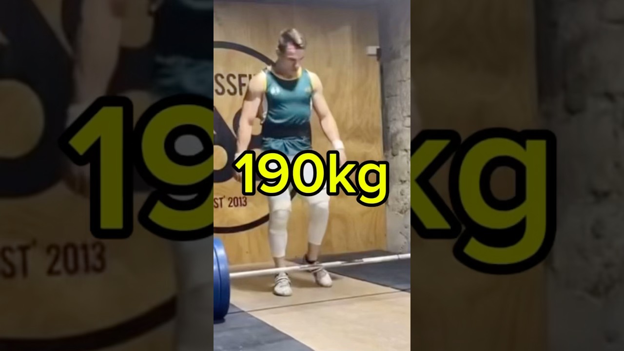 190kg Clean #190kg #weightlifting - YouTube