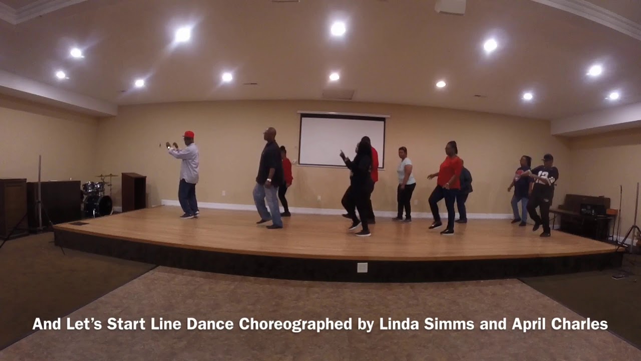 And Let’s Start Line Dance Choreographed by Linda Simms and April ...