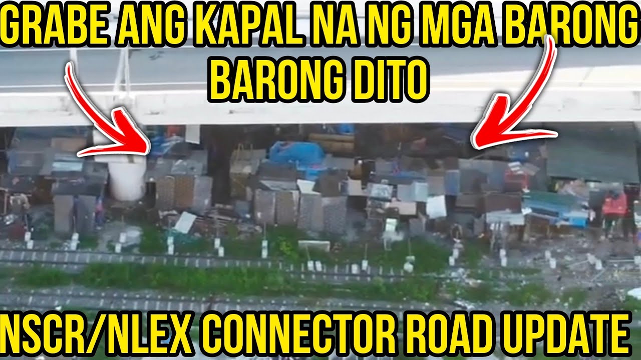 NSCR-PNR PROJECT/NLEX CONNECTOR ROAD UPDATE GRABE ILALIM NG ON RAMP ...