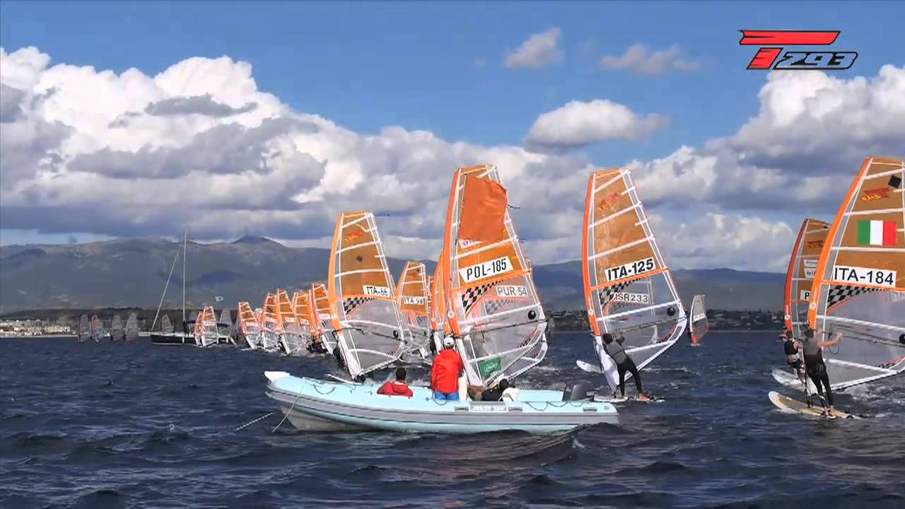 BIC Techno 293 WORLD CHAMPIONSHIPS 2015 - Day 4(6) - YouTube