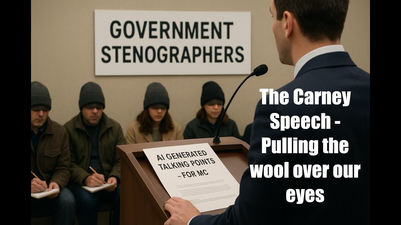 Carney's Budget Speech - Pulling The Wool Over Our Eyes - AI Generated ...