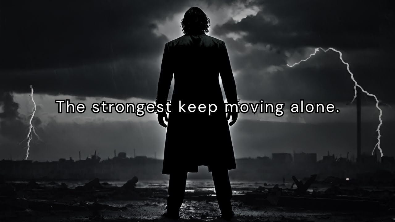 The Strongest Ones Always Walk Alone. - YouTube