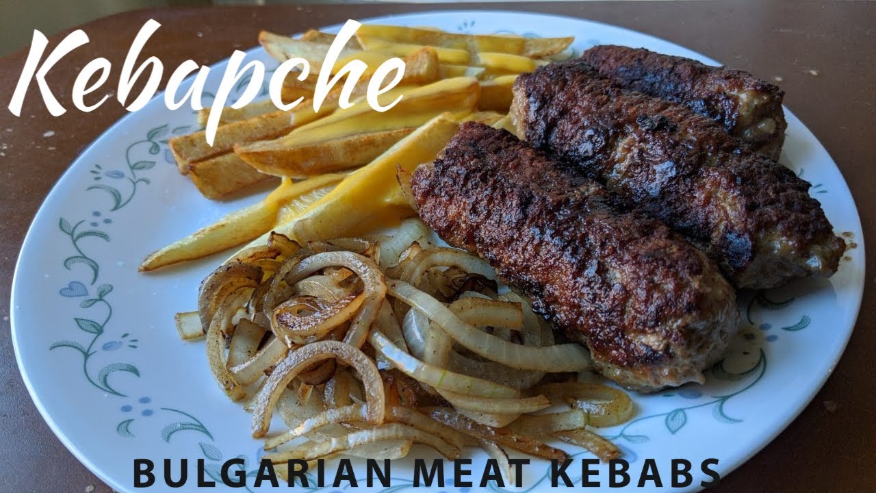 How To Make Kebapche (Bulgarian Meat Kebabs) - YouTube