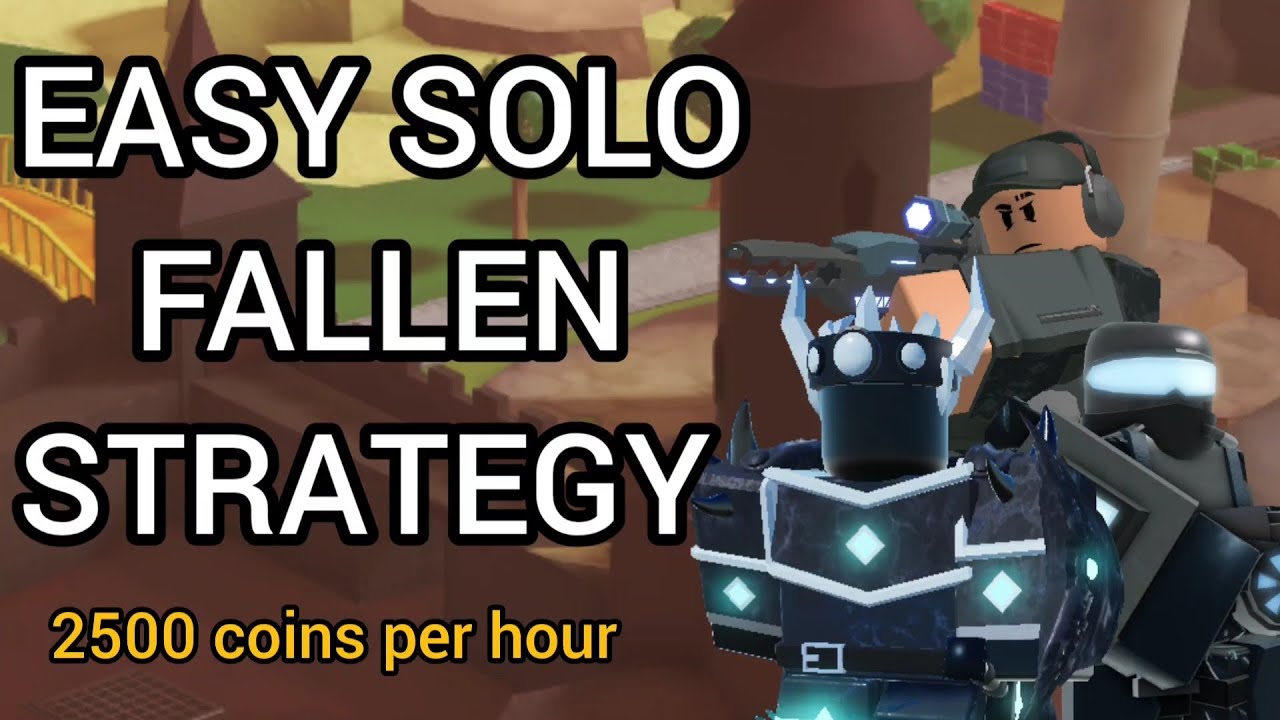 TDS SOLO FALLEN STRATEGY (OUTDATED) - YouTube