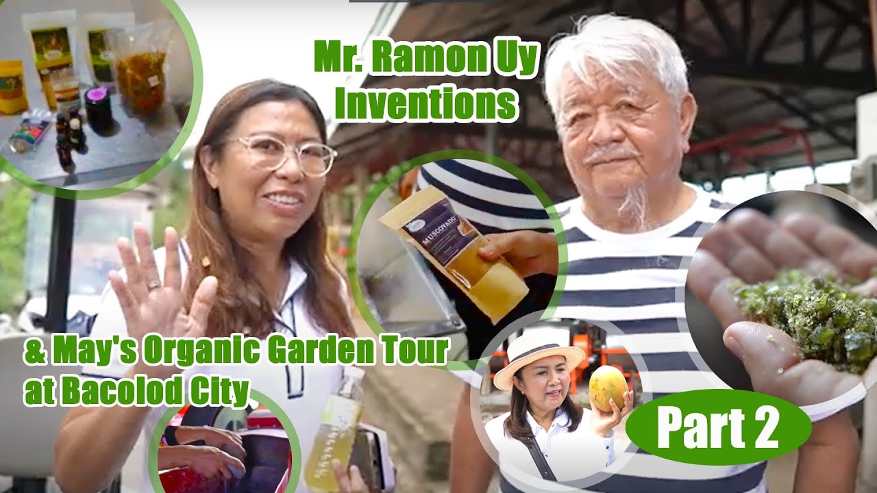 Mr. Ramon Uy Inventions and May's Organic Garden Tour at Bacolod City ...