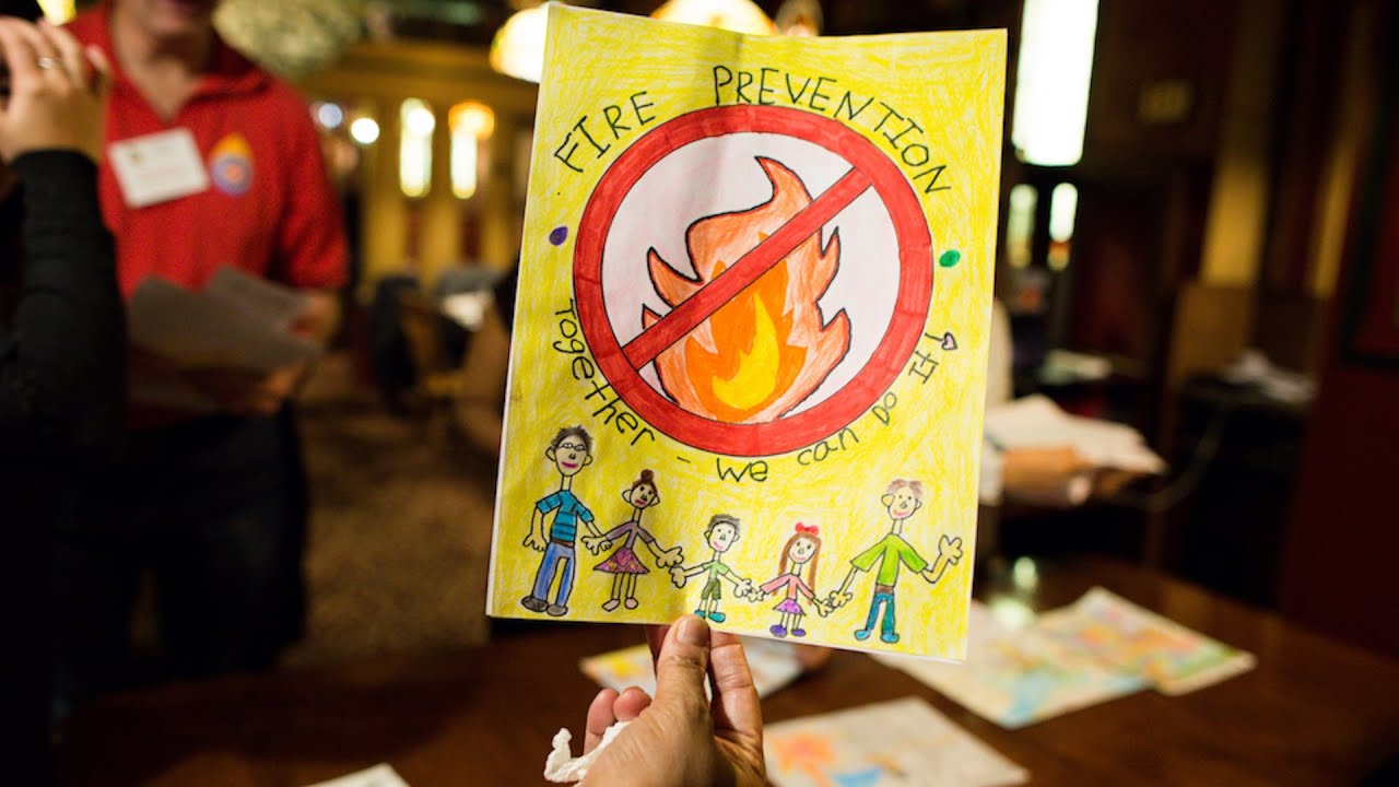 Fire Prevention Week 2023 - Poster Contest Launch!! - YouTube