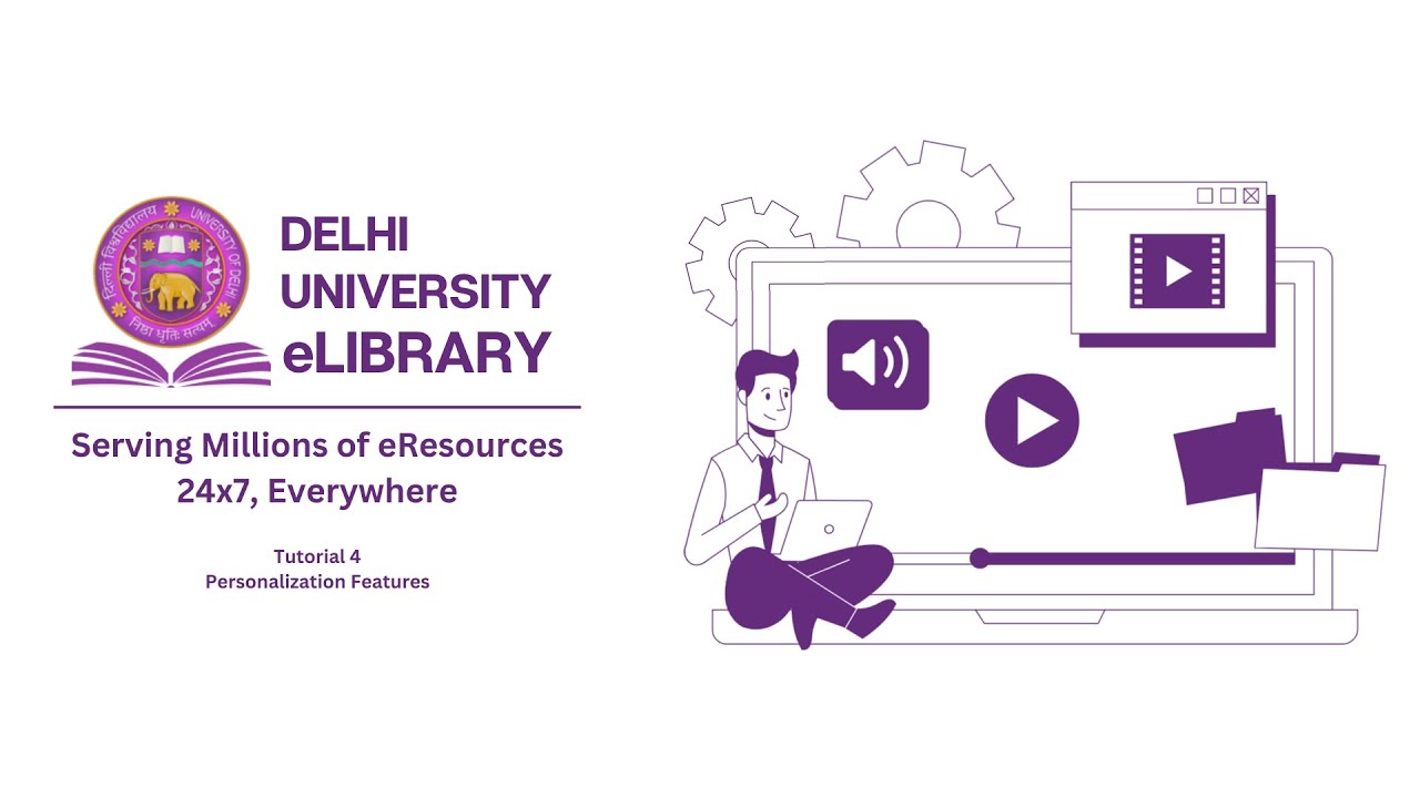 DU eLibrary | Tutorial 4 | Save, Share & Organize - YouTube